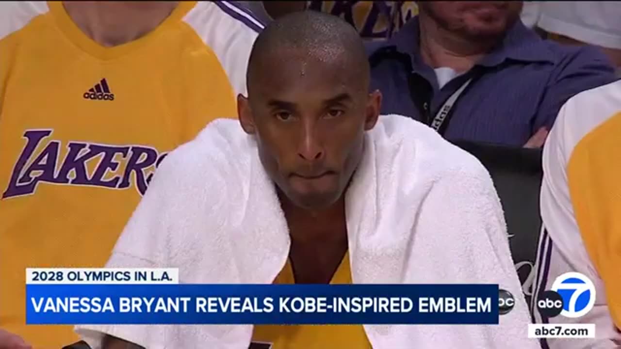 Vanessa Bryant unveils Kobe-inspired logo for 2028 Los Angeles Olympics