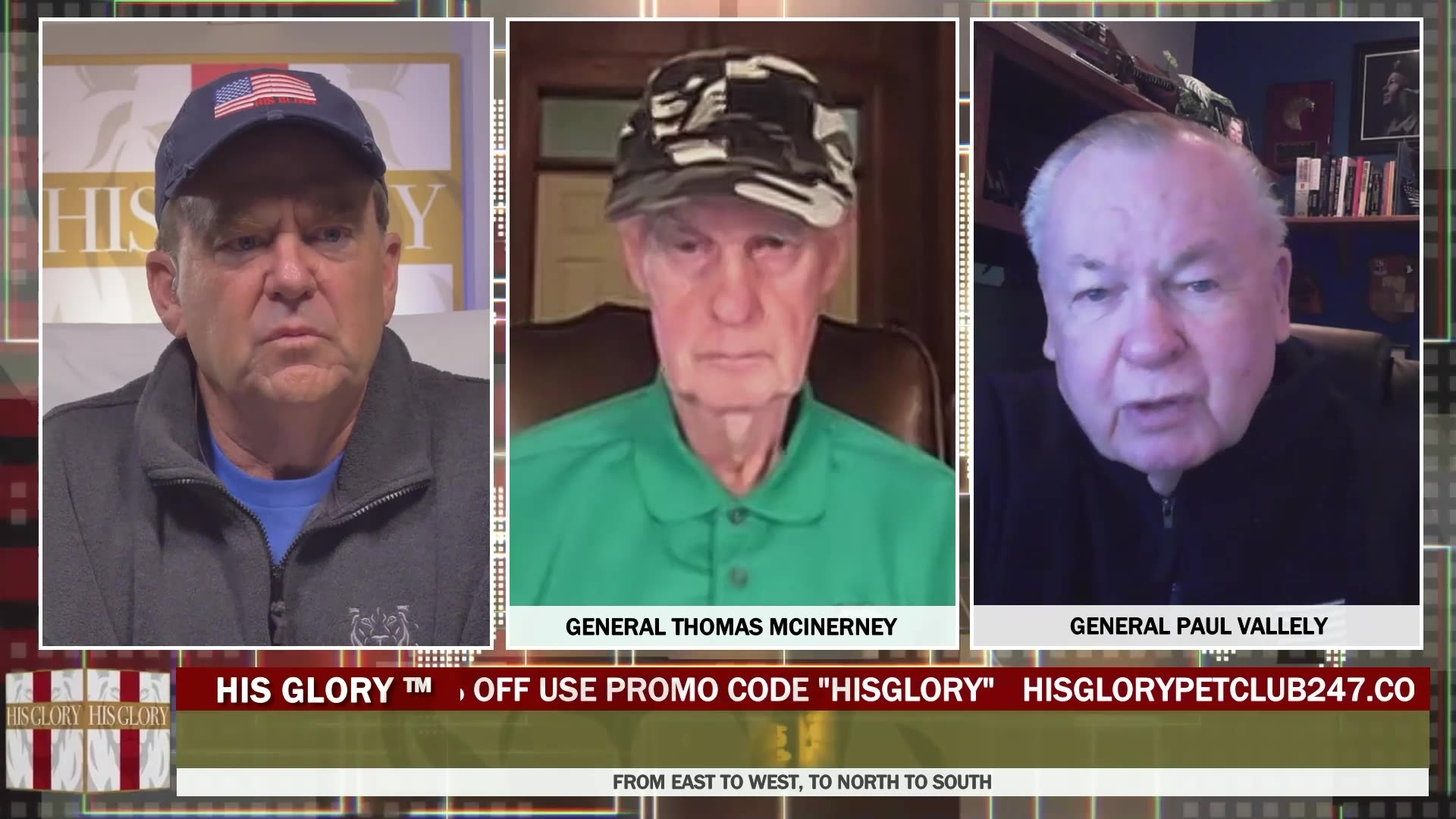 Gen. Thomas McInerney & Gen. Paul Vallely joins His Glory: Take FiVe ... Gen. Thomas McInerney & Gen. Paul Vallely joins His Glory: Take FiVe ...