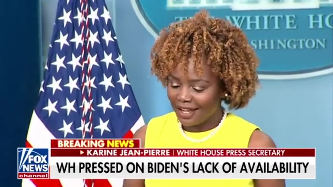 WH Press Sec Gets NUKED After Biden Hides From The Media WH Press Sec Gets NUKED After Biden Hides From The Media