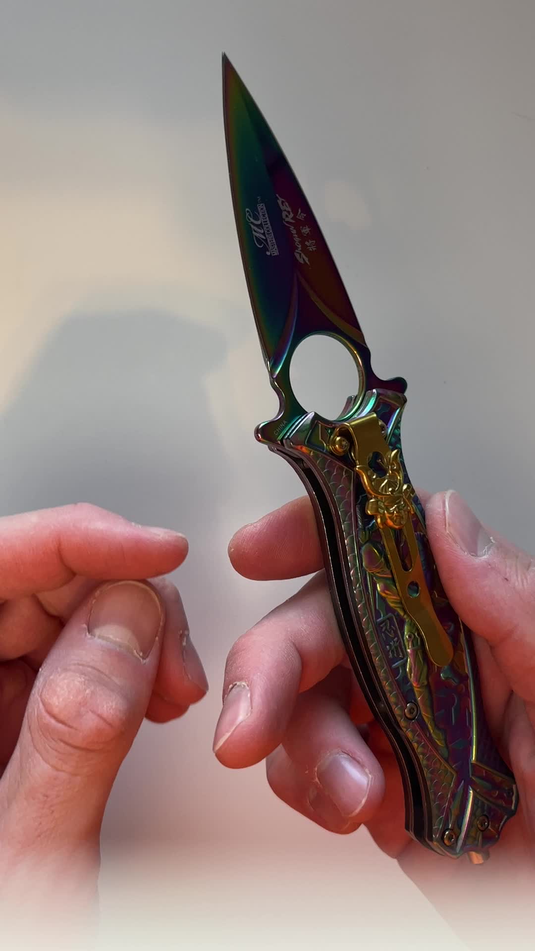Rainbow Ninja Dagger | Masters Collection AO Knife