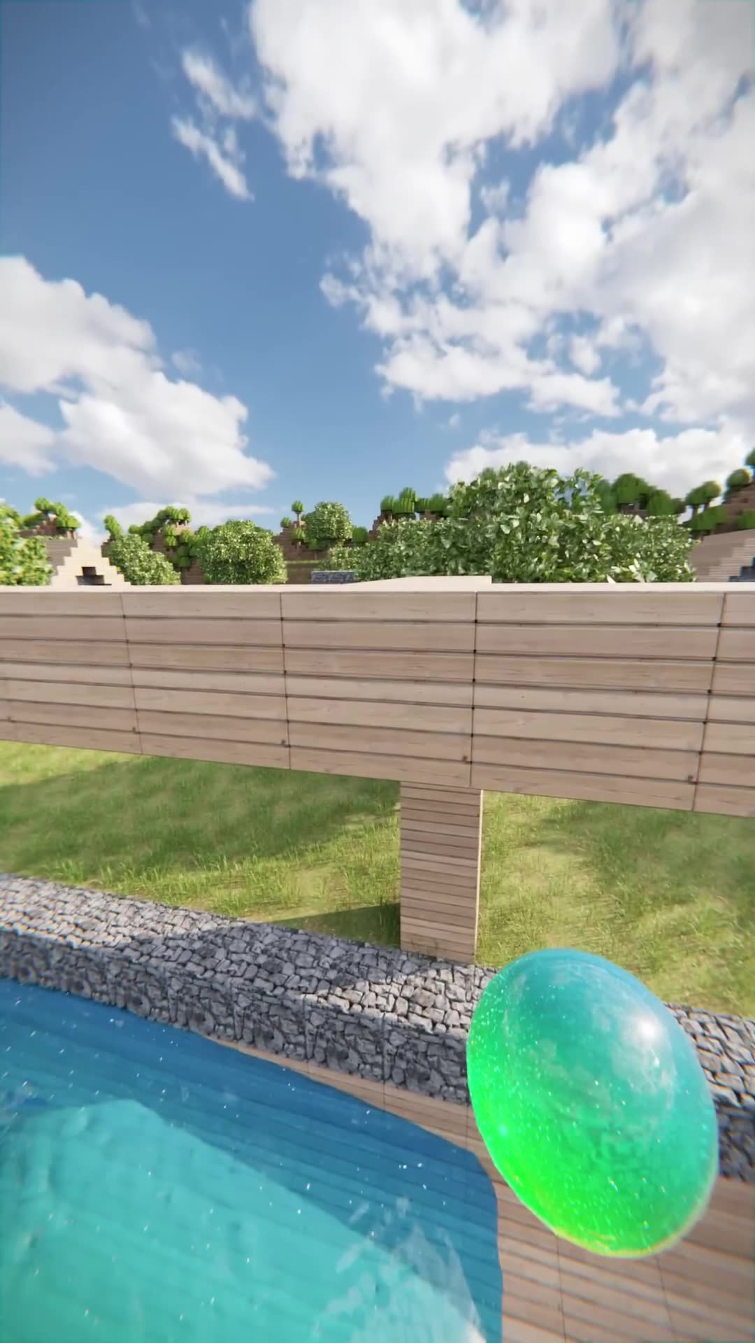 Ultra realistic Minecraft: Mega slime vs TNT | Pikes