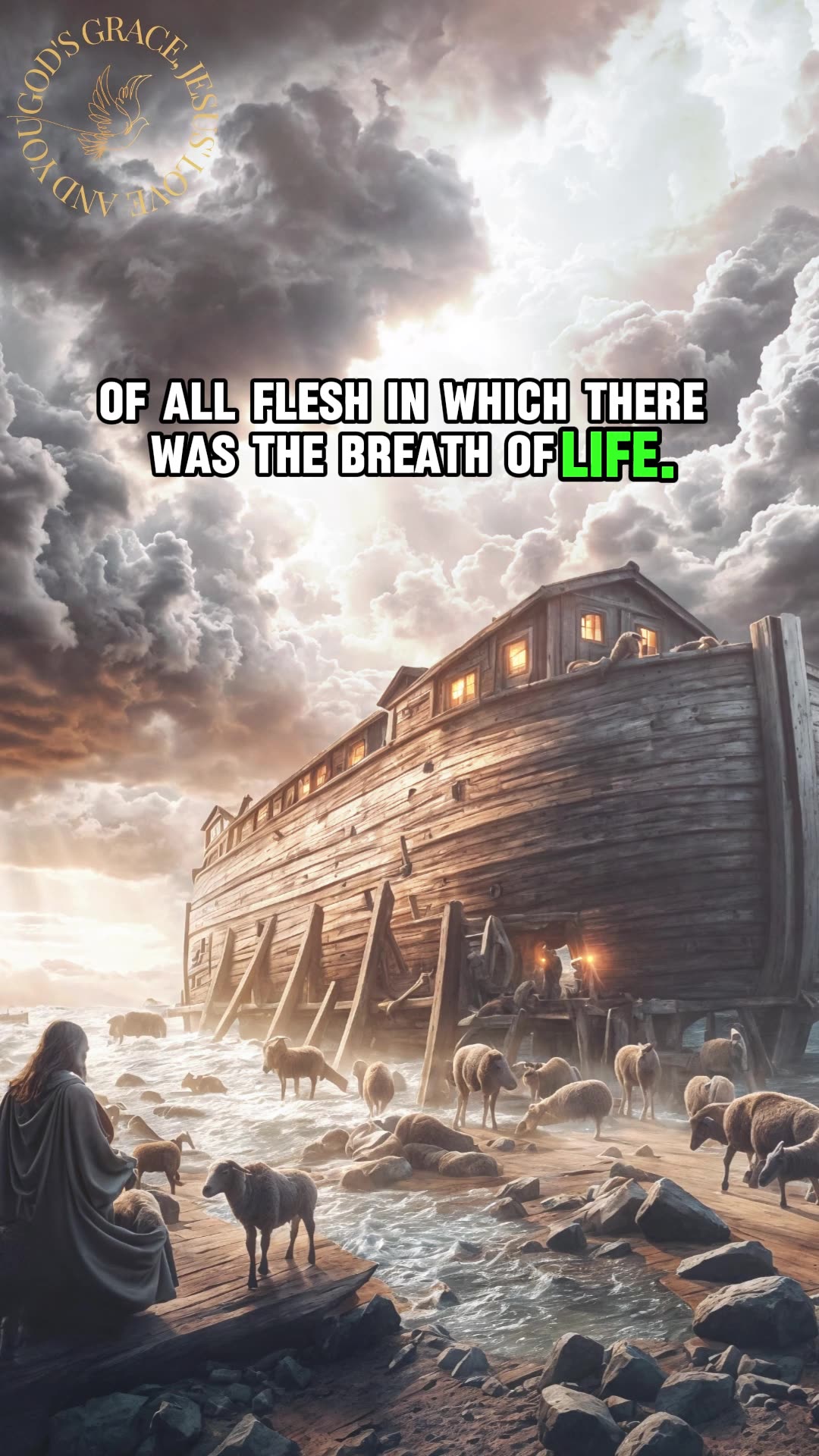 The Epic Story of Noah's Ark Genesis 7:15-16