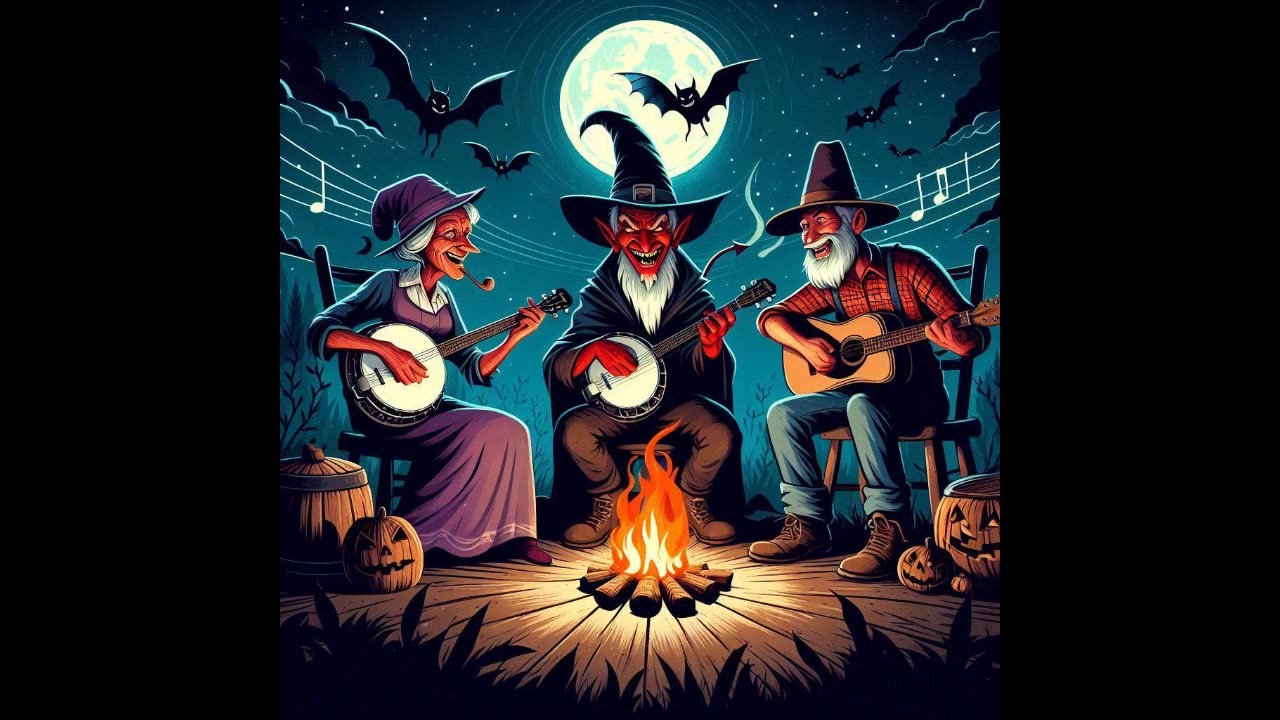 Old Lady and The Devil - Banjo -Traditional Folk Song (Official World ...