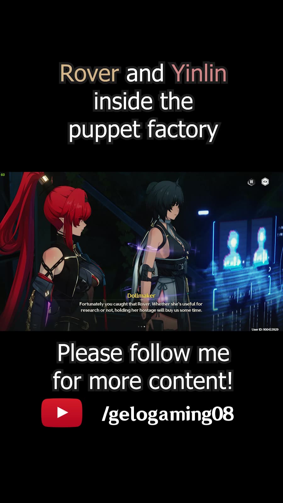 Rover and Yinlin inside the Puppet Factory 1