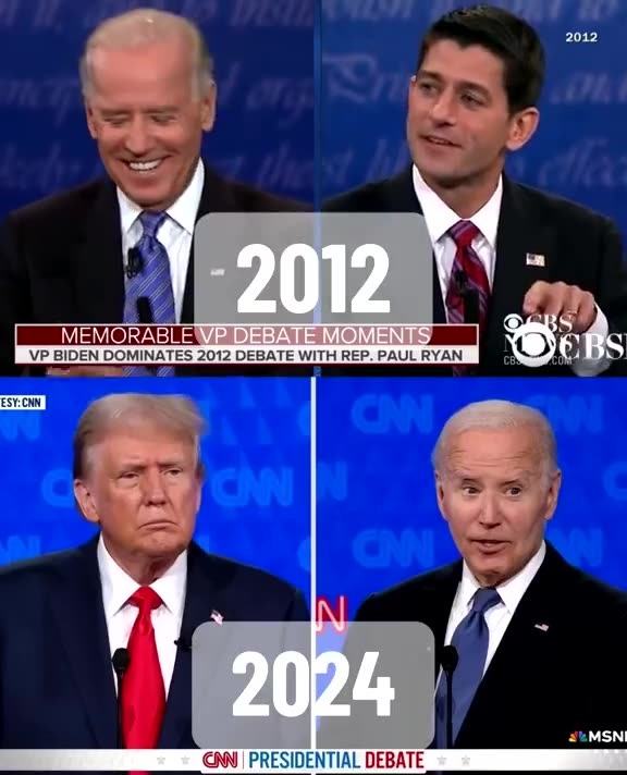 2012 vs. 2024. This man belongs in a retirement co