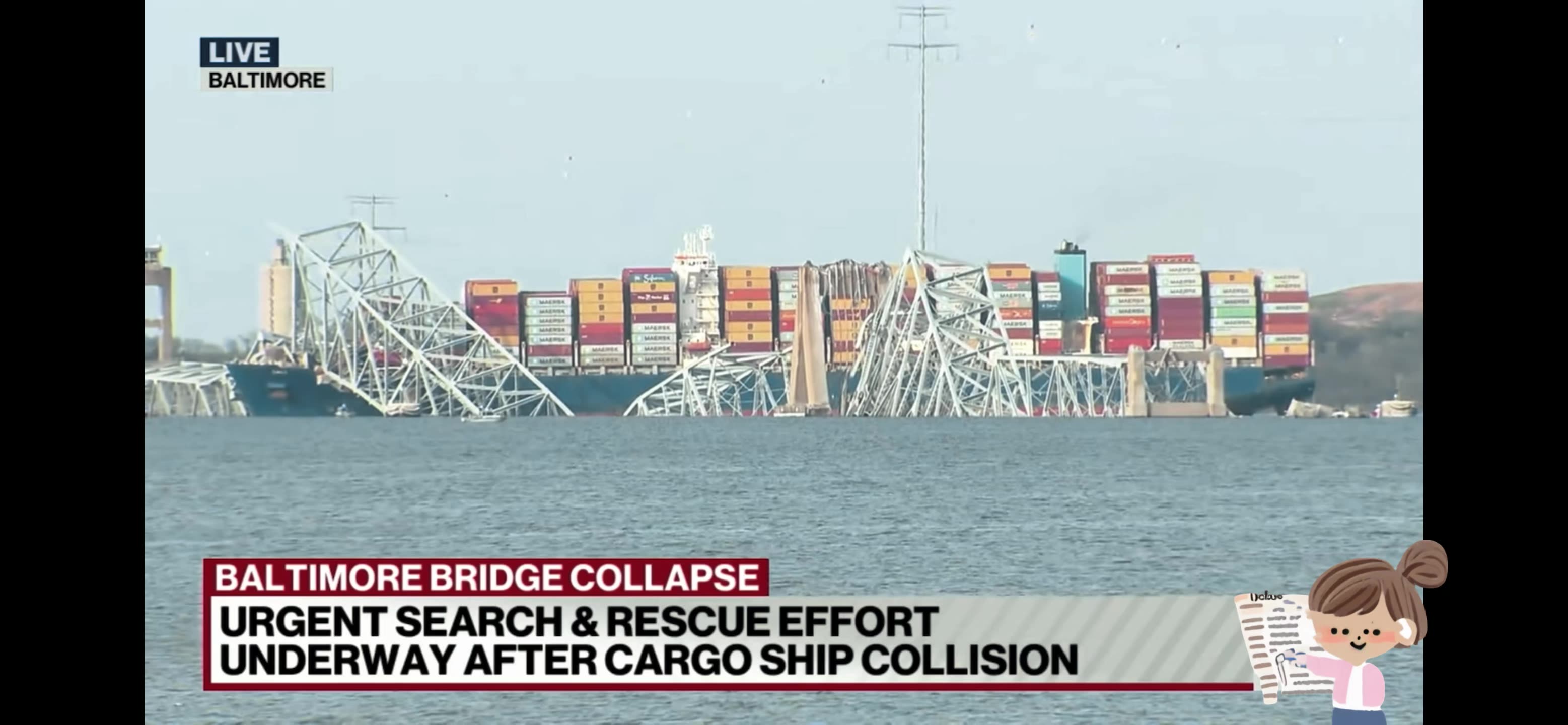 Maryland Bridge Collapse: 6 People Missing in Tragic Incident