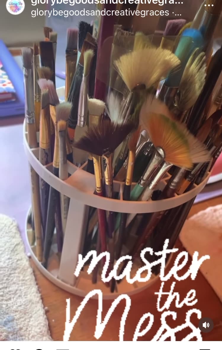 Managing The Mess with Organizer from The Dollar Tree