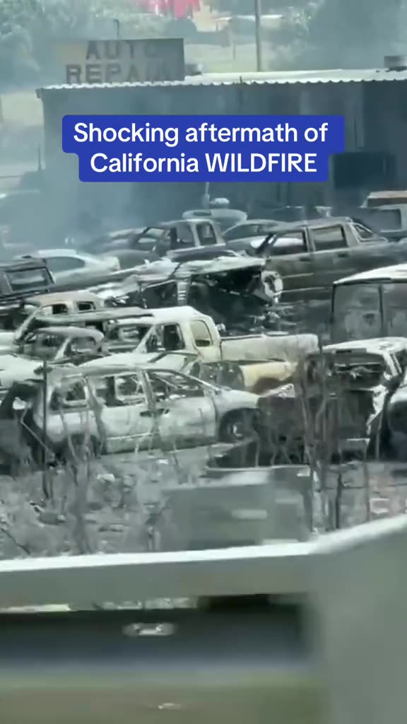 Glimpse of the California Wildfire aftermath
