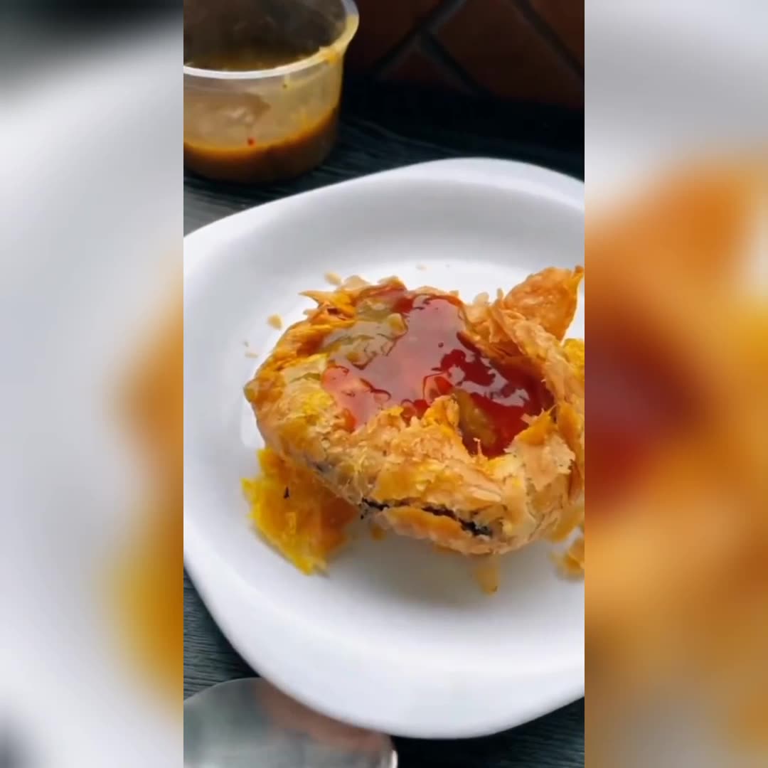 Crunchy samosa