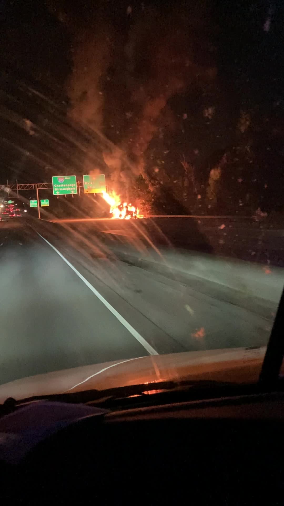 MARTA Bus Catches Fire