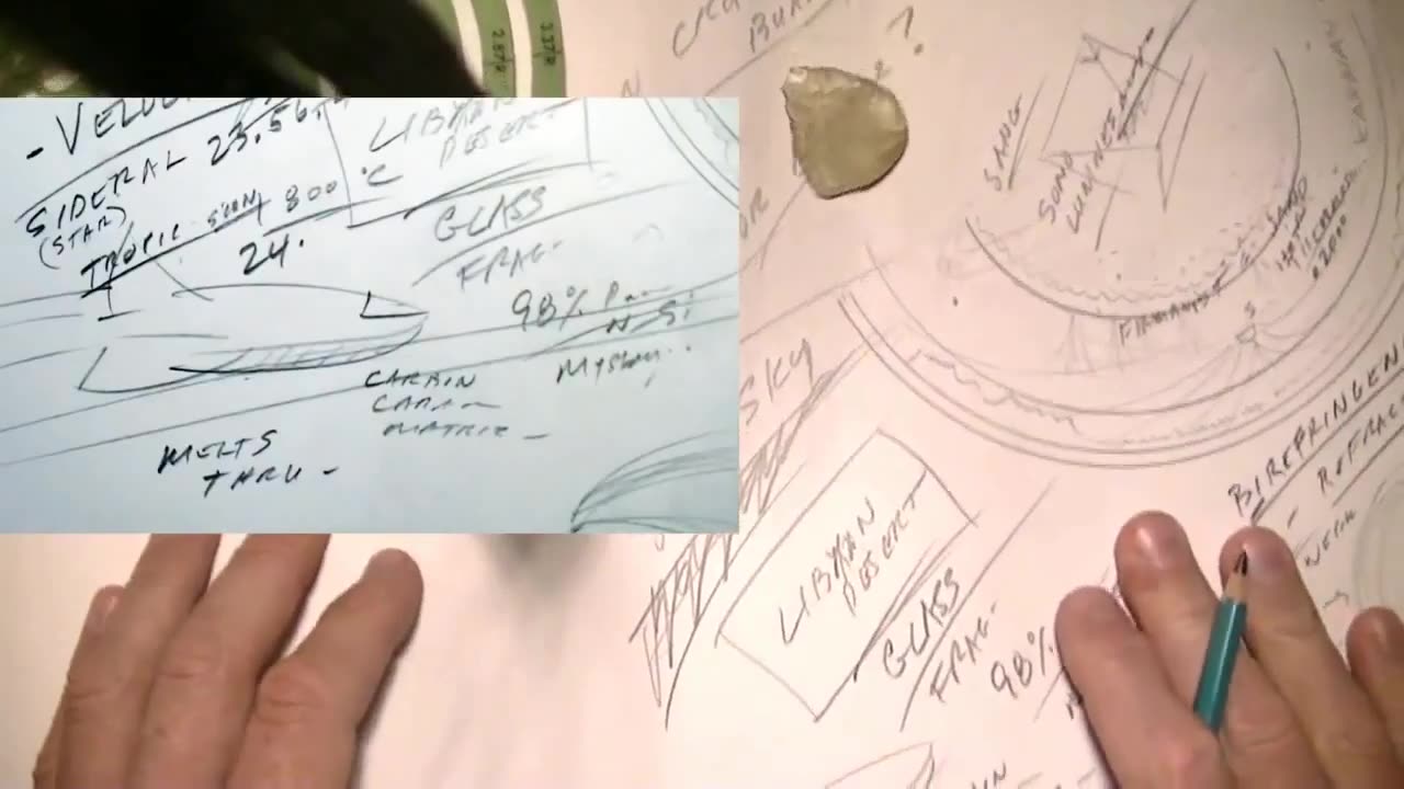 Hand Drawn Presentation of Lord Steven Christ's Concave Earth - Bob ...