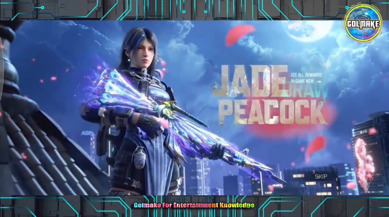 How to Draw Jade Peacock in Call of Duty Mobile _ Easy Step-by-Step ...