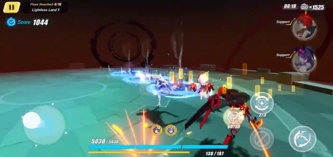 Honkai Impact 3rd - Elysian Realm Dangerous Difficulty W/ Argent Knight ...