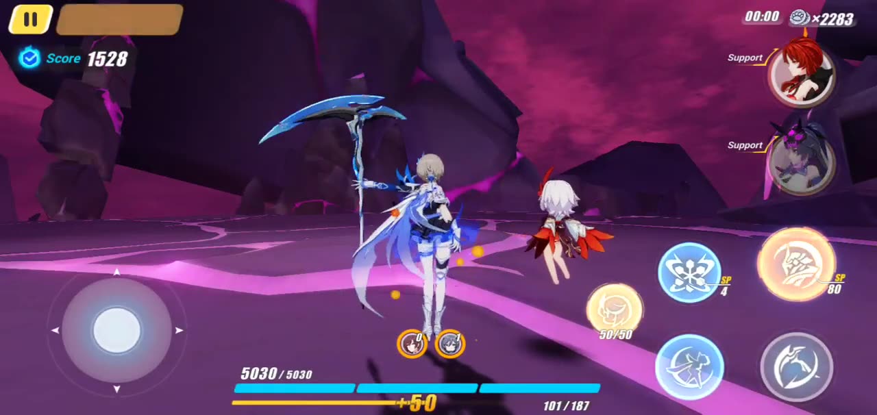 Honkai Impact 3rd - Elysian Realm Dangerous Difficulty W/ Argent Knight: Artemis Pt 4