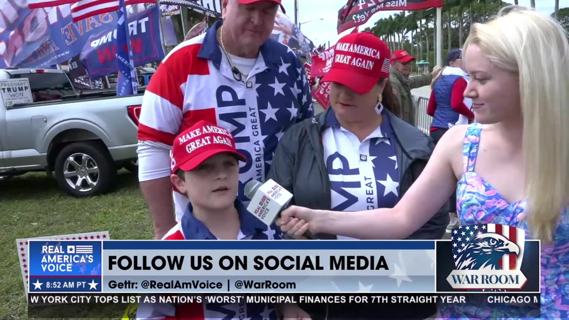 10-Year-Old MAGA Kid At Mar-a-lago Loves Trump On Border- 'People Are ...