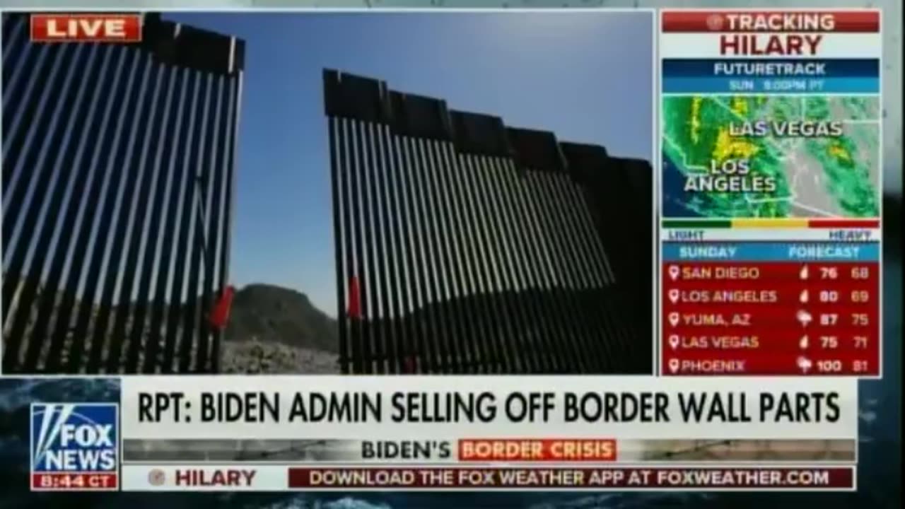 Biden Has Started To Sell Off Materials From Trump's Border Wall