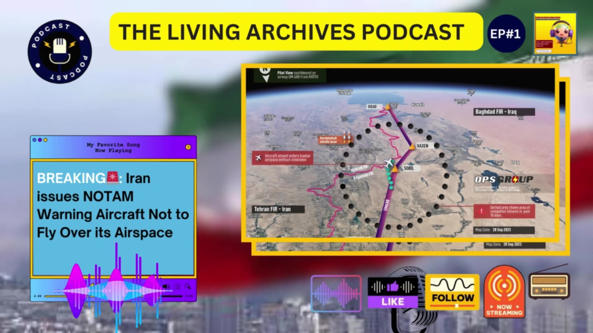 Iran issues NOTAM warning aircraft not to fly over its airspace | The ...