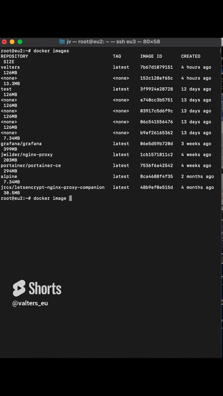 How to remove things from #docker #shorts #short #viral #developers # ...