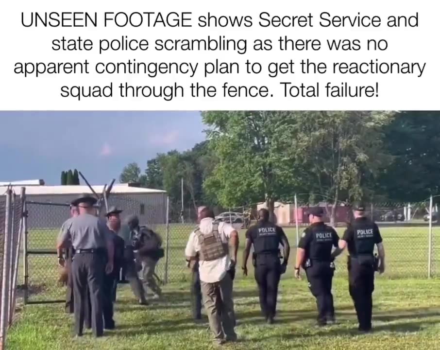 This much law enforcement was on the ground?