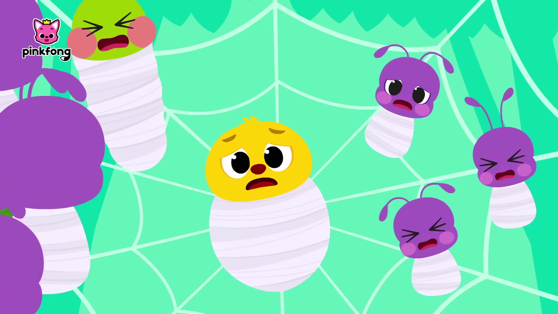 Oh no Itsy Bitsy Spider Song Fun Nursery Rhymes of Pinkfong Ninimo ...