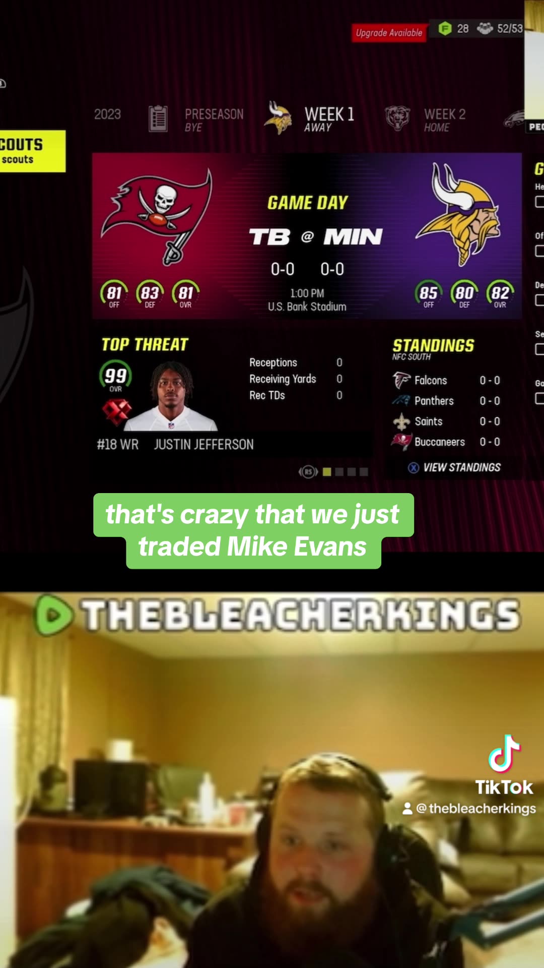 🚨BREAKING🚨 MIKE EVANS TRADED TO JETS