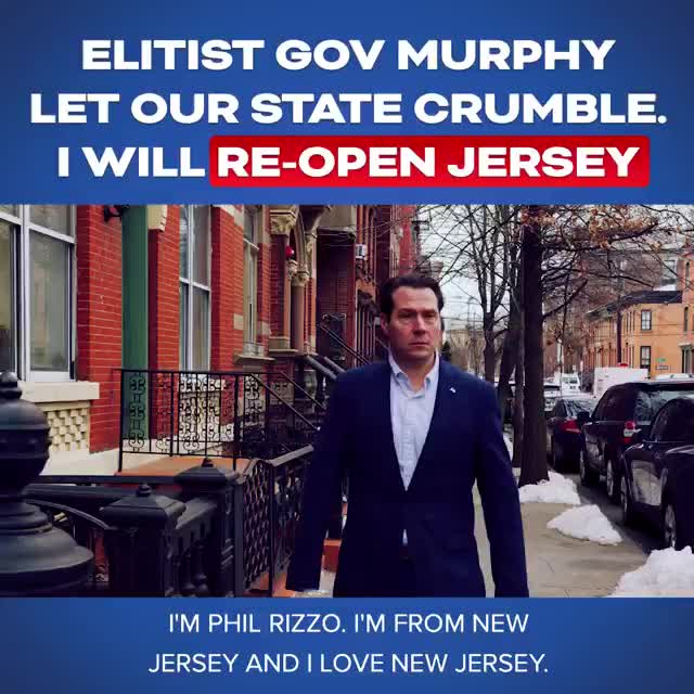 Explosive! Philip Rizzo running for New Jersey Governor! Phil Murphy ...