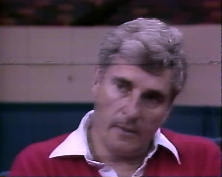 March 31, 1987 - Bob Knight Talks with Bill Macatee After Winning Third ...