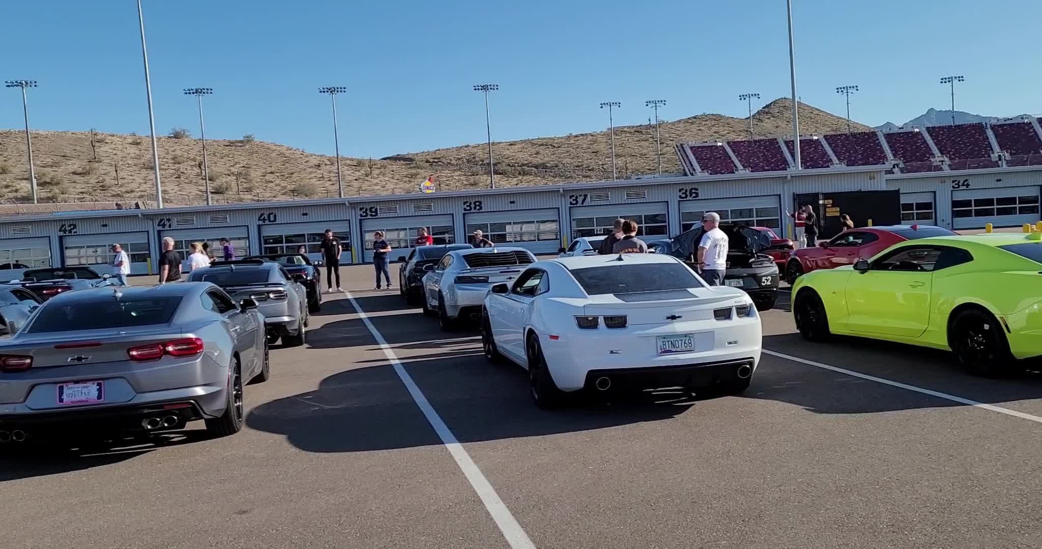 Laps for Charity Phoenix International Raceway 2-27-2021 Camaros