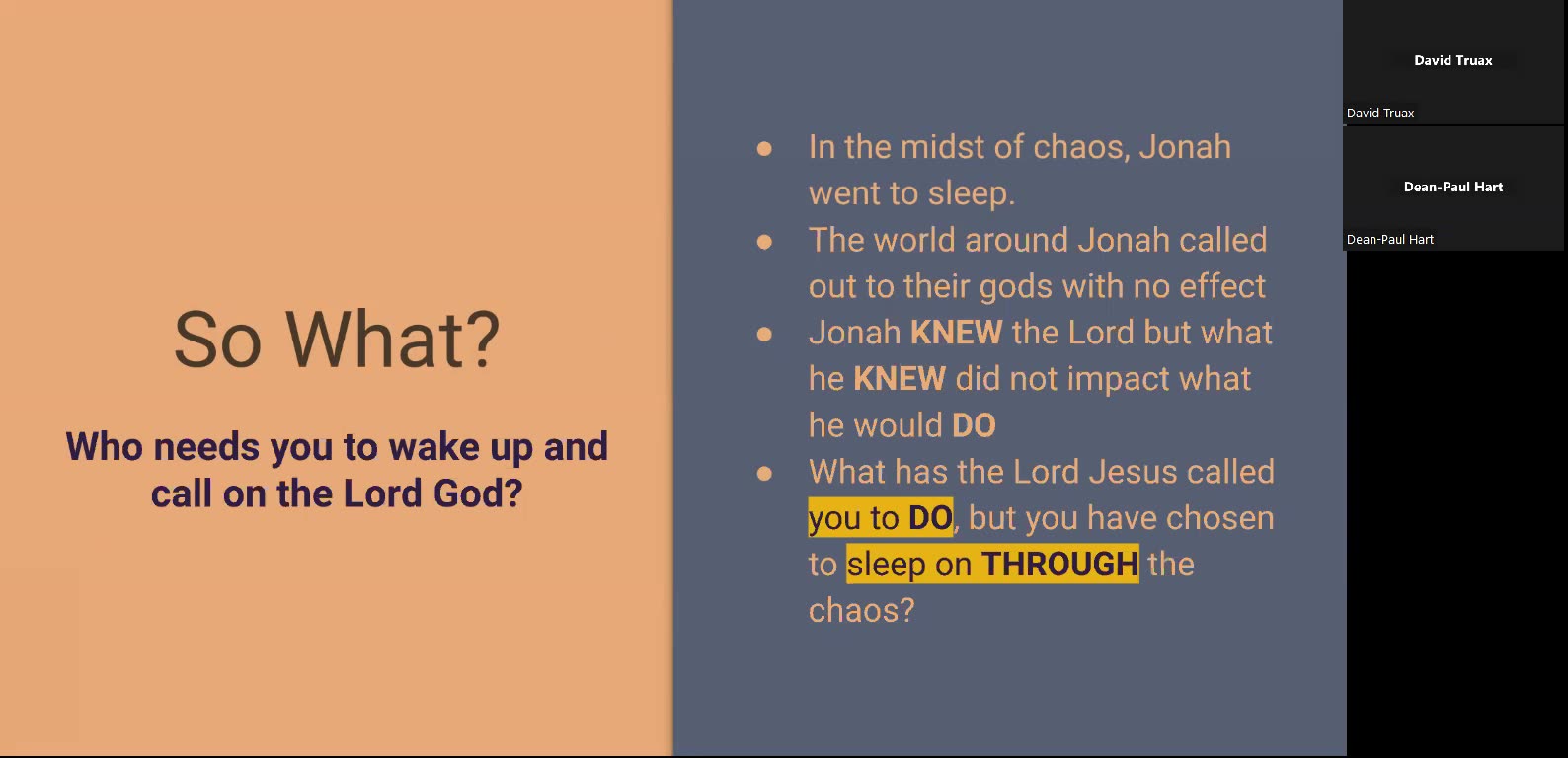 The Book of Jonah - 4/23/2023