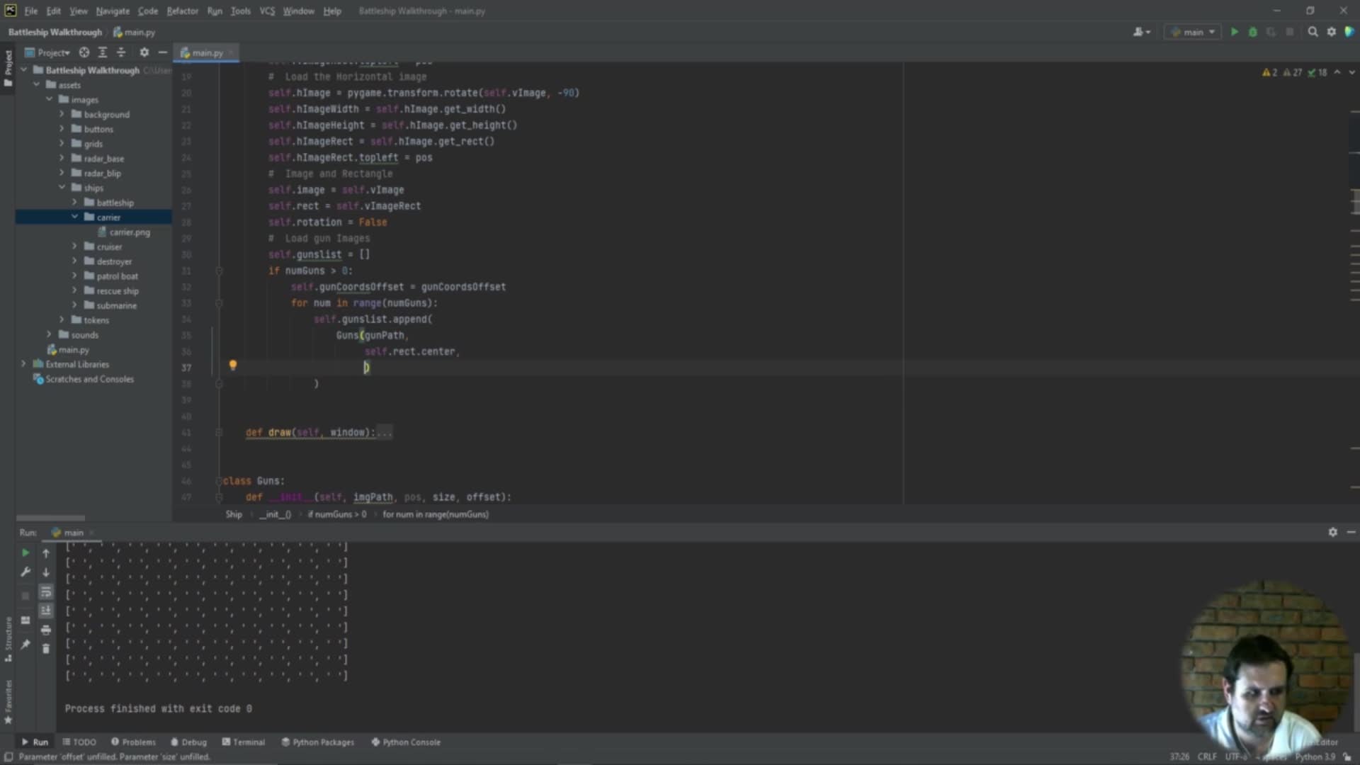 Battleship - Game Ships and Cannons | Python | Pygame Module ... Battleship - Game Ships and Cannons | Python | Pygame Module ...