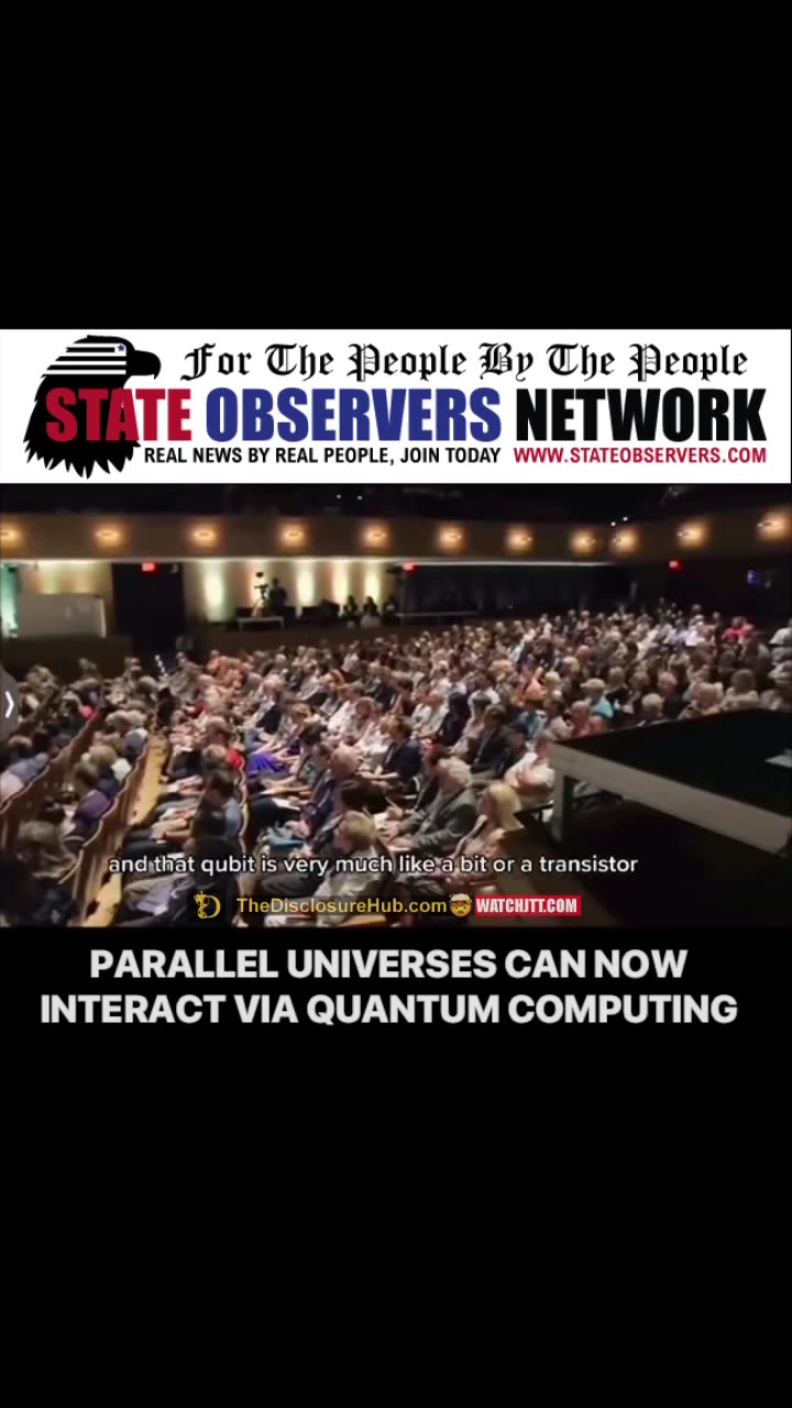 MEDELA EFFECT EXPLAINED~PARALLEL UNIVERSES CAN NOW INTERACT VIA QUANTUM COMPUTING