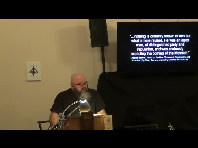 Simeon and Anna (Luke 2:25-40) 1 of 2