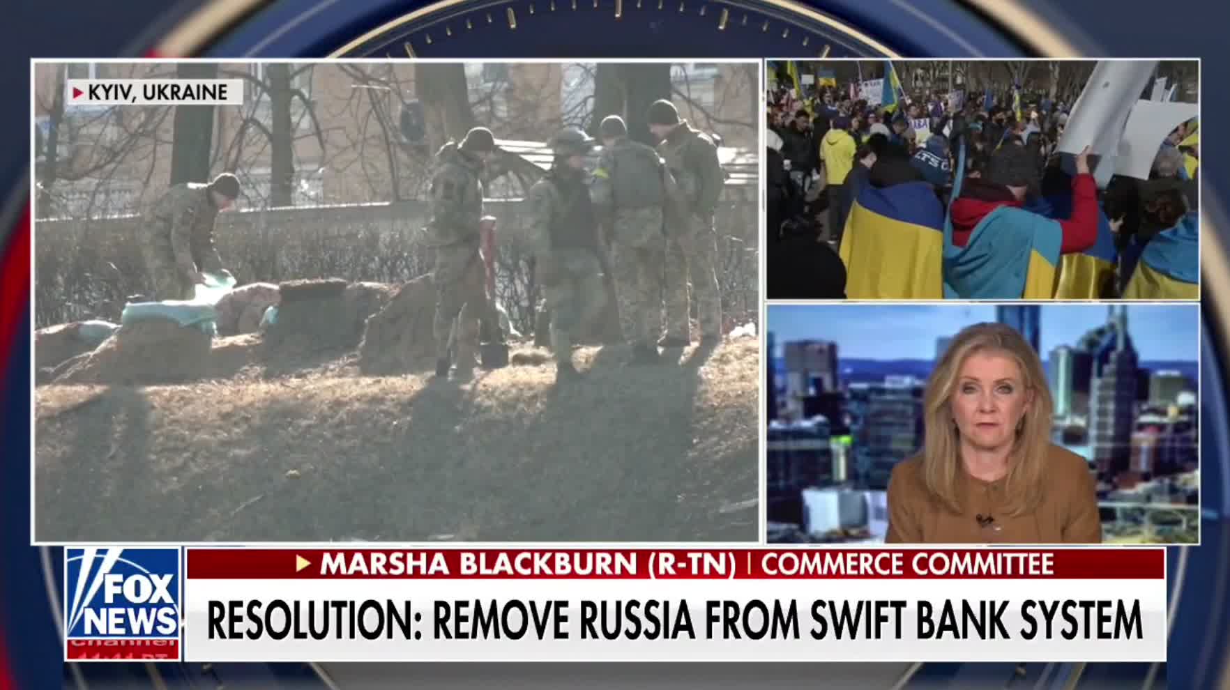 Sen. Marsha Blackburn talks about the importance of removing Russia ...