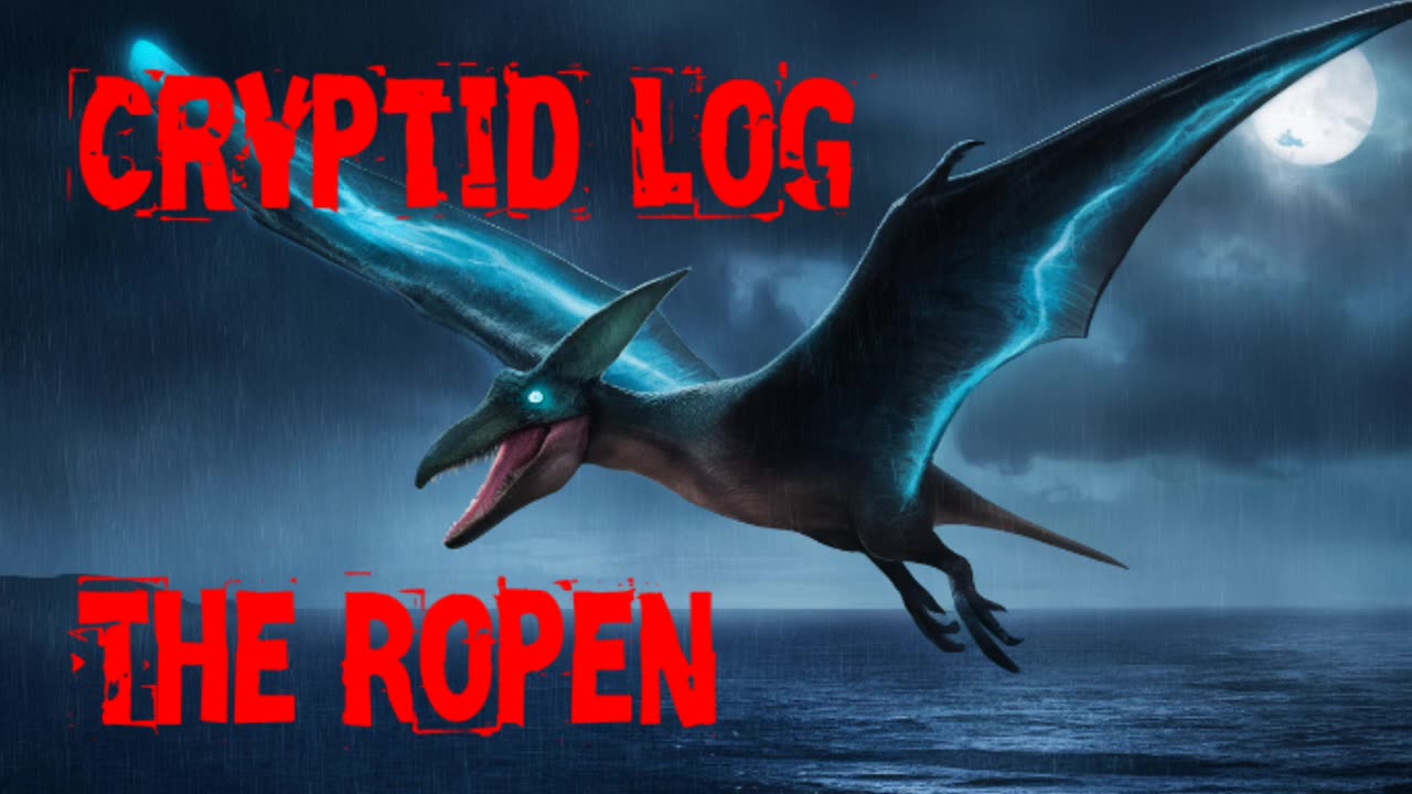 Cryptid log the Ropen "The Living Pterosaur