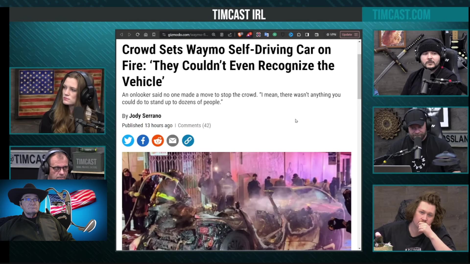 Ep. 1004 It's Time For Monday's "All Hat, No Cattle Timcast IRL Watch ...