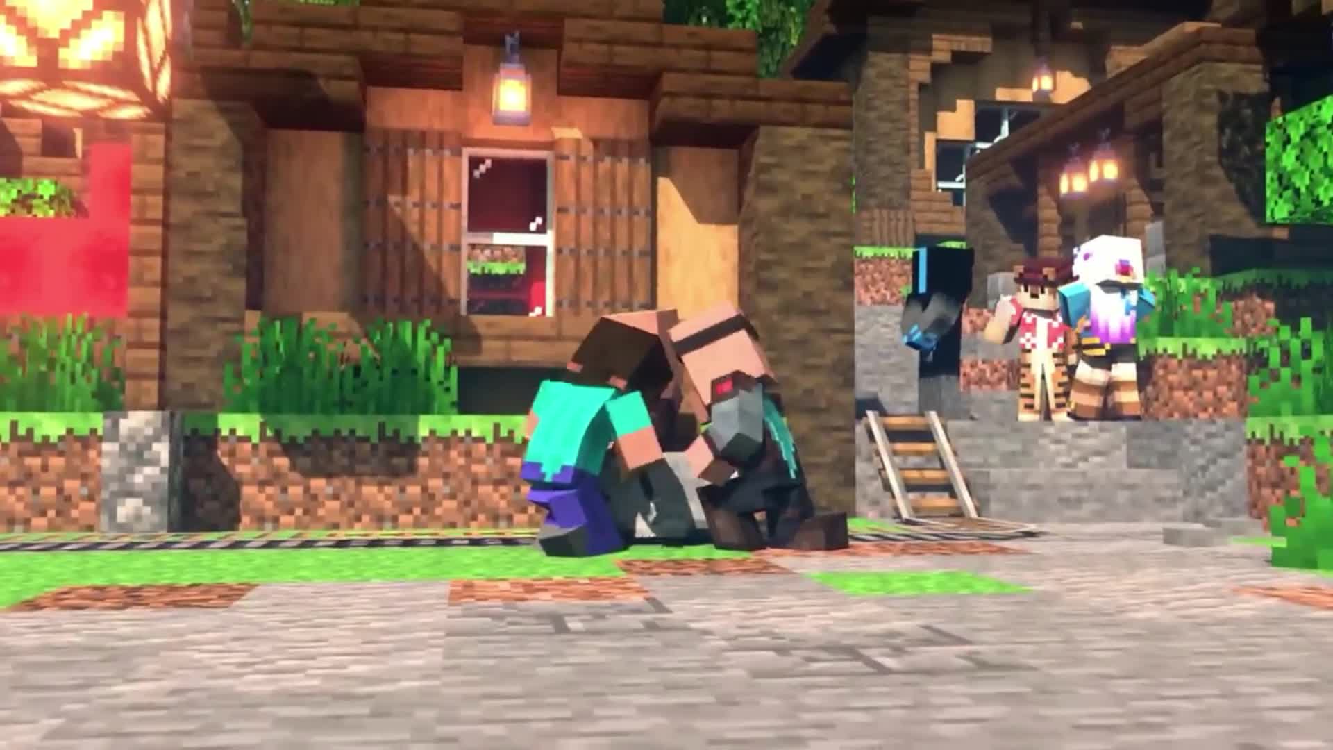 RISE OF THE PILLAGERS - Alex and Steve Adventures (Minecraft Animation ...