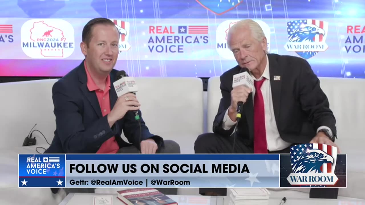 MUST-SEE: Dr. Peter Navarro HOSTS War Room Following Release From ...