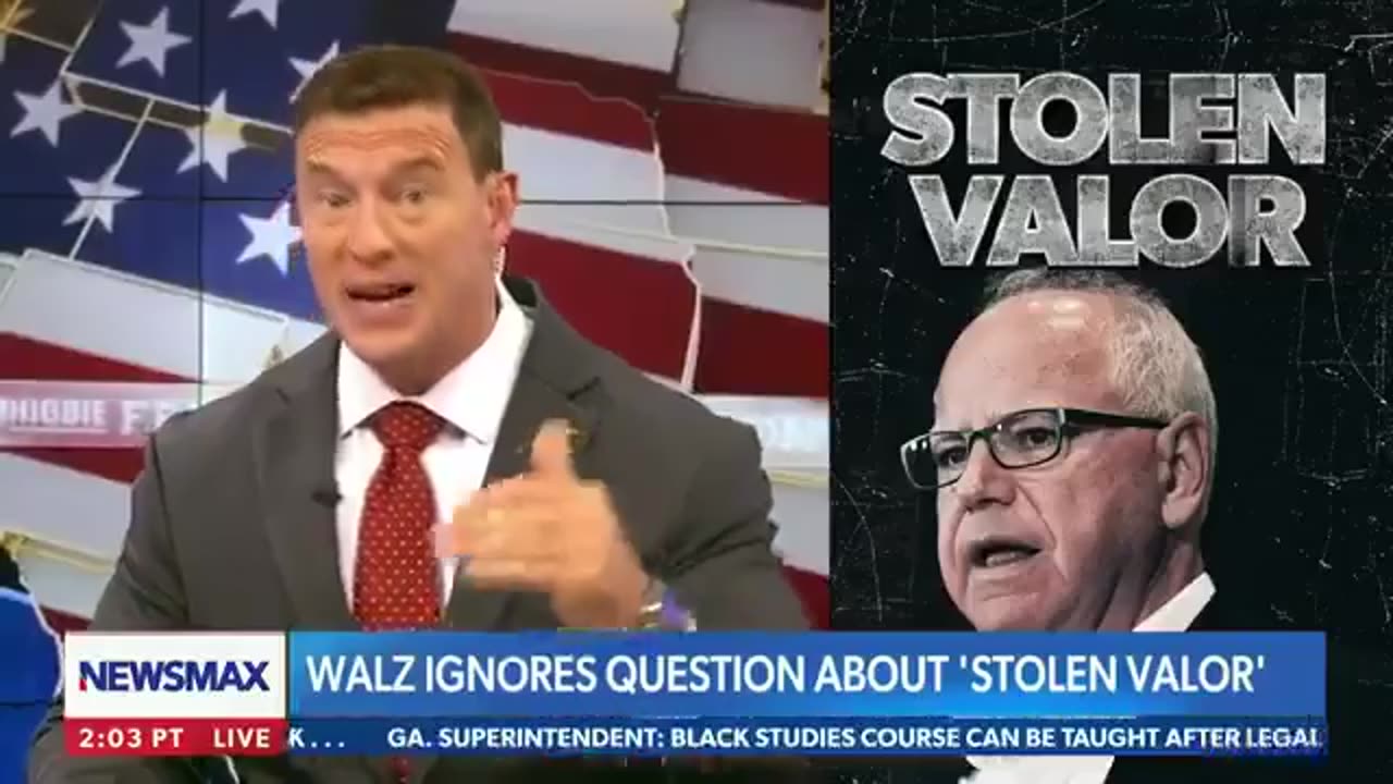 🚨 Walz went on CNN and said he misspoke about being in war. WHO is ...