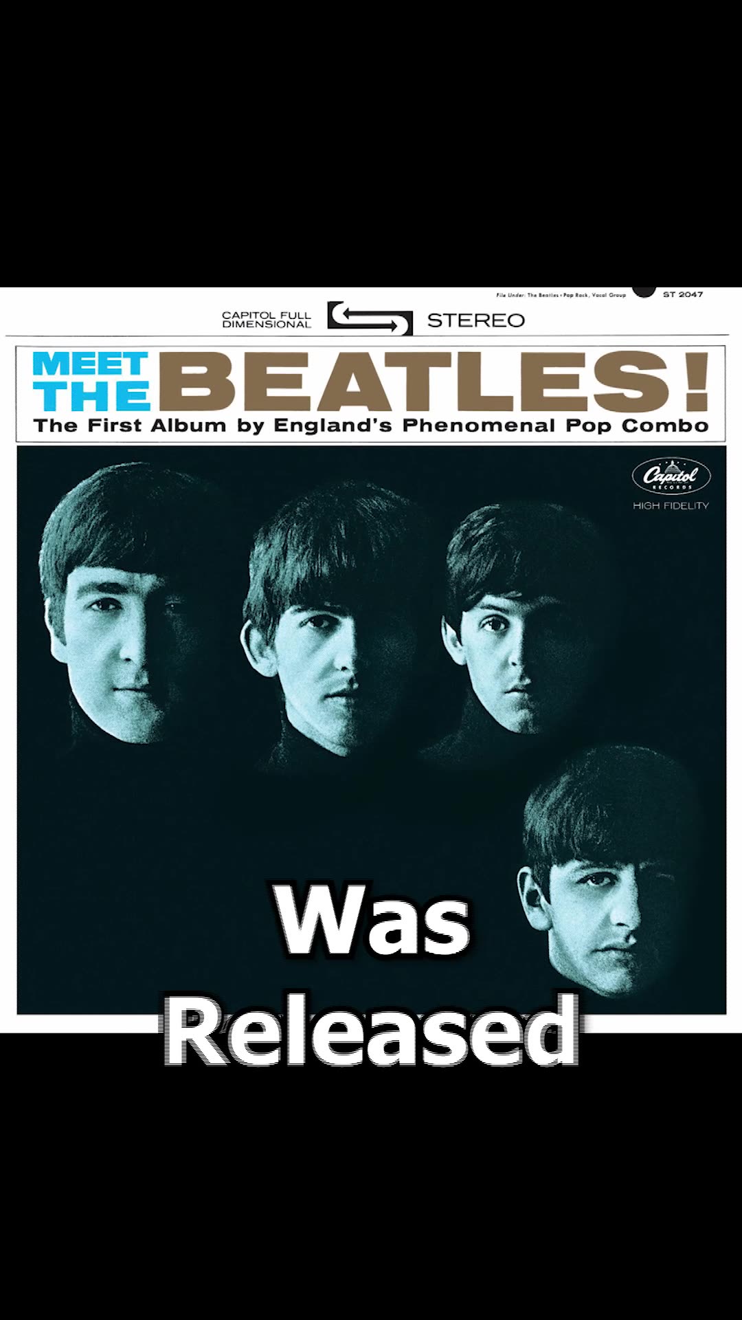 MEET THE BEATLES Was RELEASED 📀 - January 20, 1964