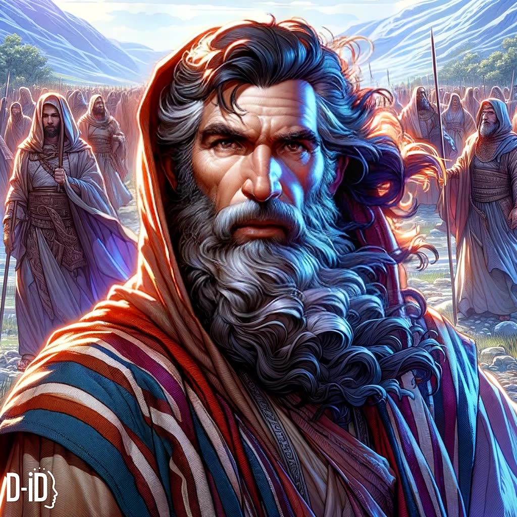 Moses Tells His Story of the Exodus of the Hebrews out of Egypt