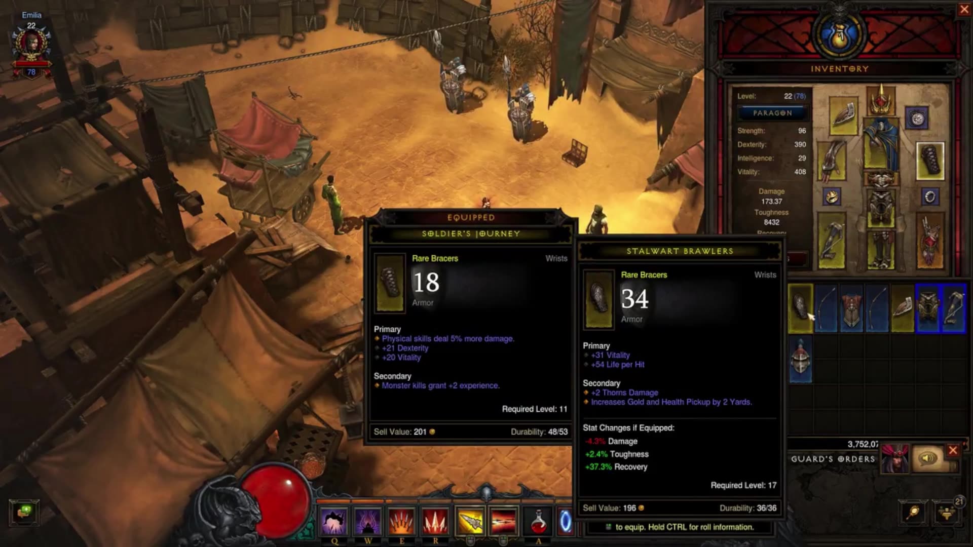 Diablo III: Demon Hunter Walkthrough Act 2 - Gameplay in 4K (PC)