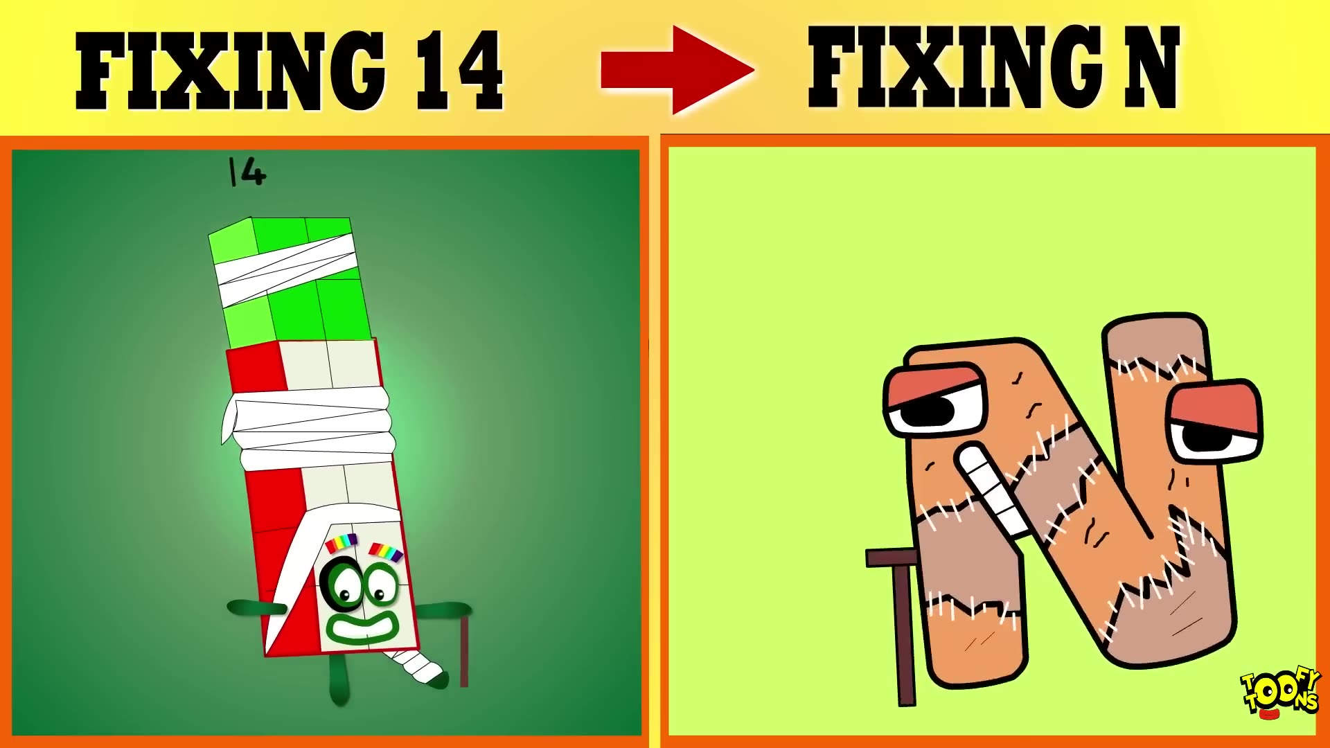 ALPHABET LORE VS NUMBERBLOCKS TEEN BAND BUT SOMETHING IS WEIRD ...