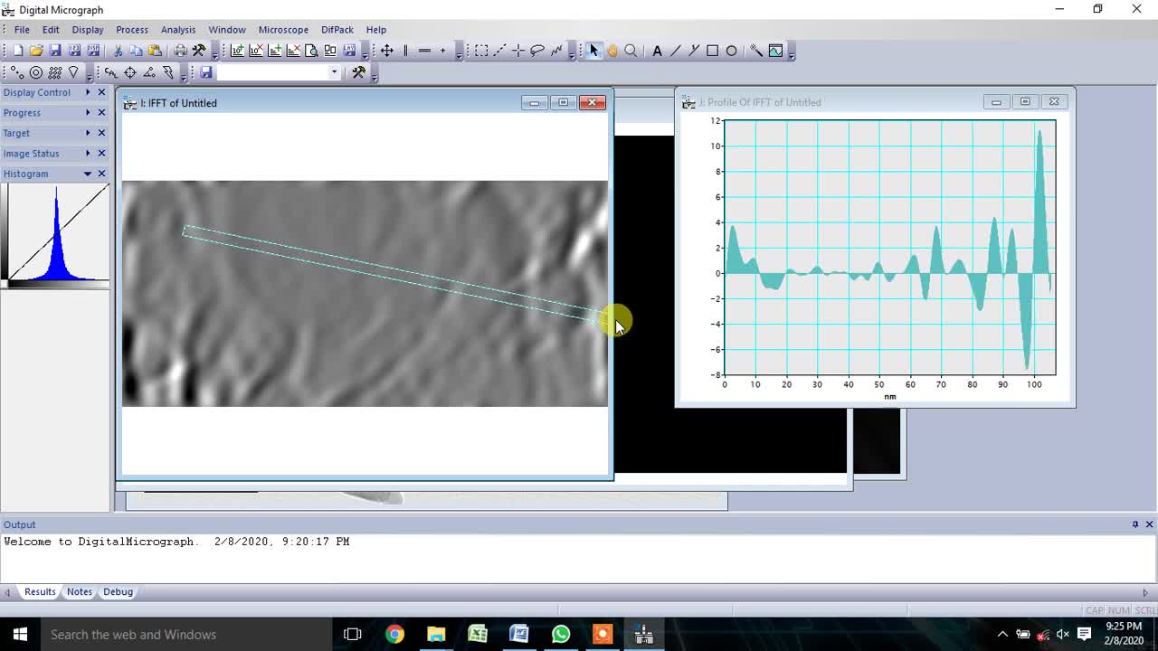 Estimate d-spacing from TEM_HRTEM & Indexing SAED pattern using Gatan ...