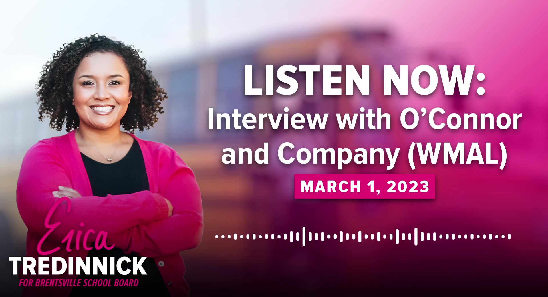 Erica Tredinnick on WMAL O'Connor and Company 3/1/2023
