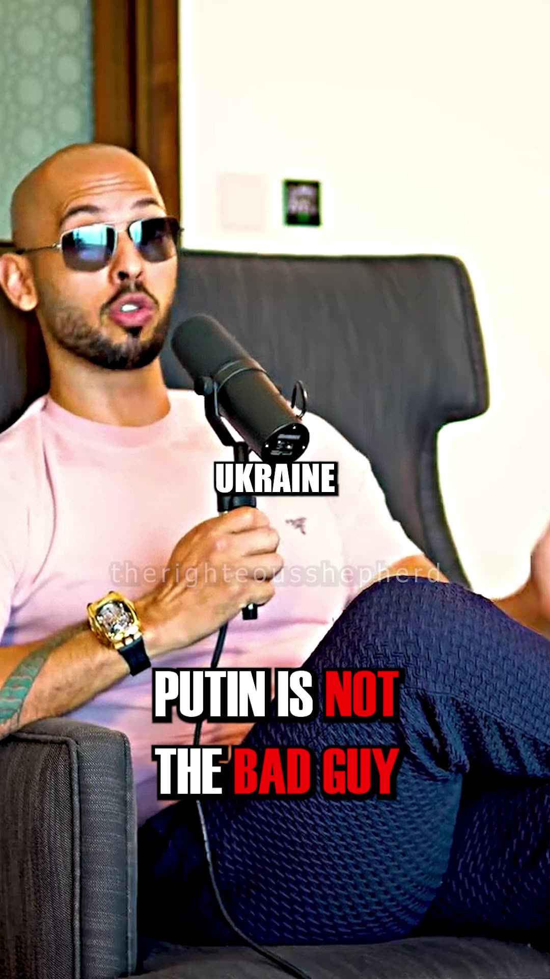 Andrew Tate: "Putin Is Not The Bad Guy"