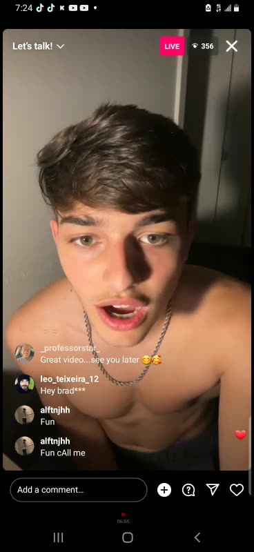 Braden sherota flowasthetao ig live 10/7/23