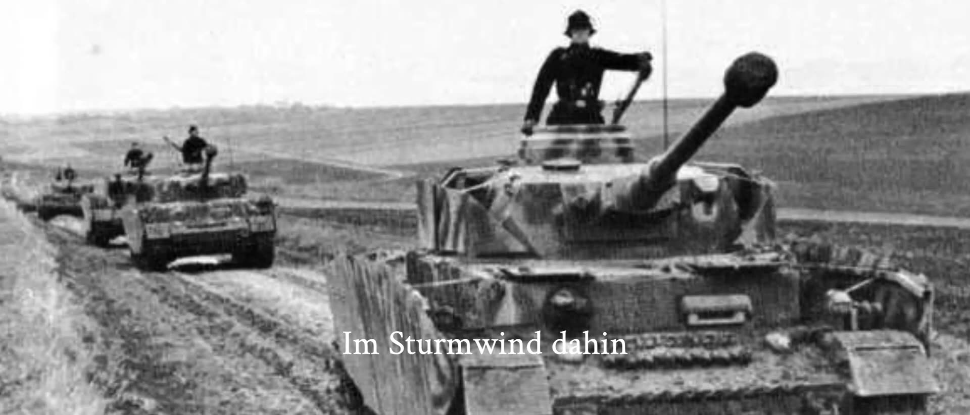 German Military Song - Panzerlied - Old German Tanker Song from the 1940's