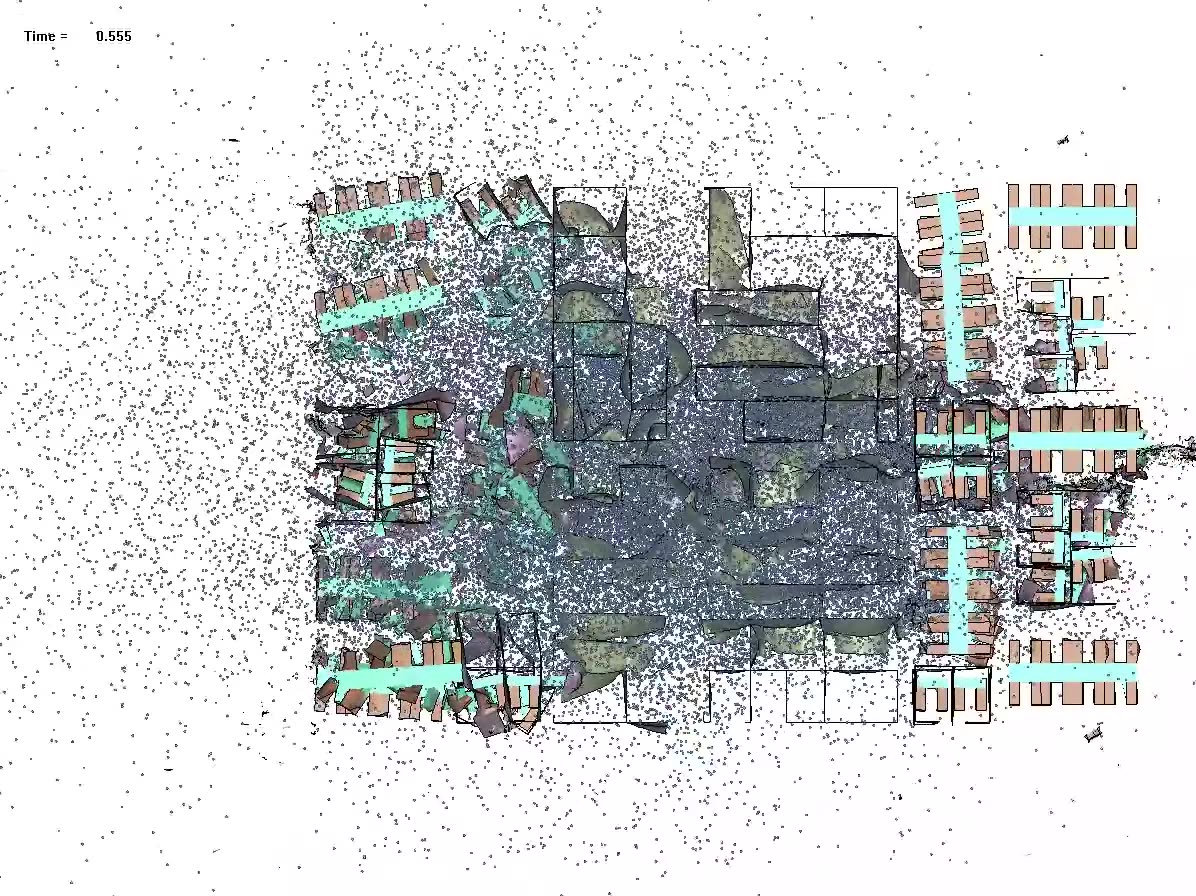 Computer simulation - WTC Towers aircraft impact - Global analyses ...