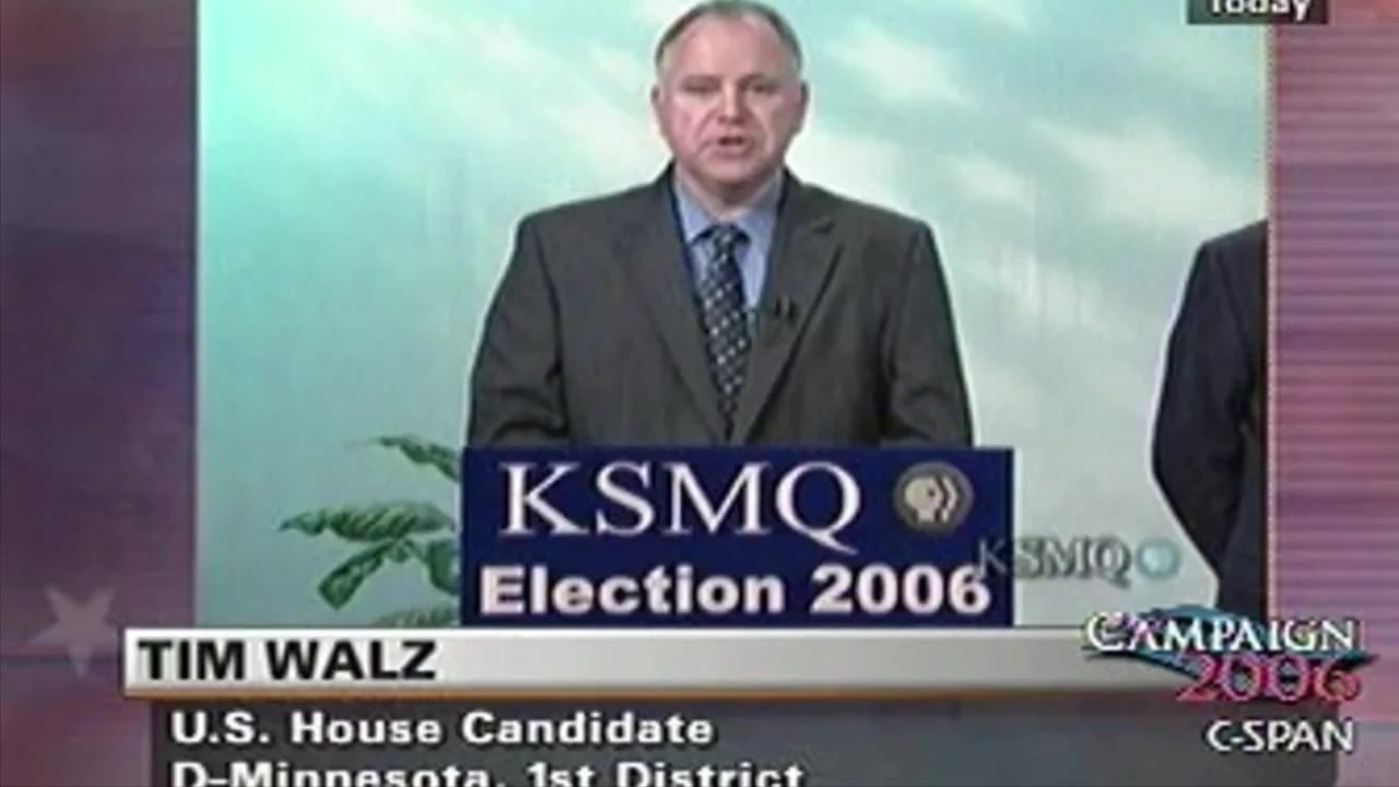 Tim Walz in 2006: “I am a Retired Command Sergeant Major in the ...