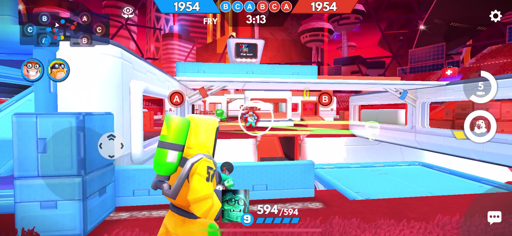 Frag Pro Shooter: 8/7 gameplay (SlimeЯ)